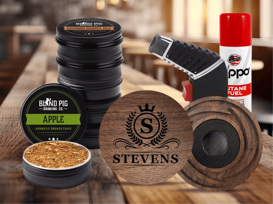 Personalized Smoked Cocktail Kits, Oak Barrels – Blind Pig Drinking Co.
