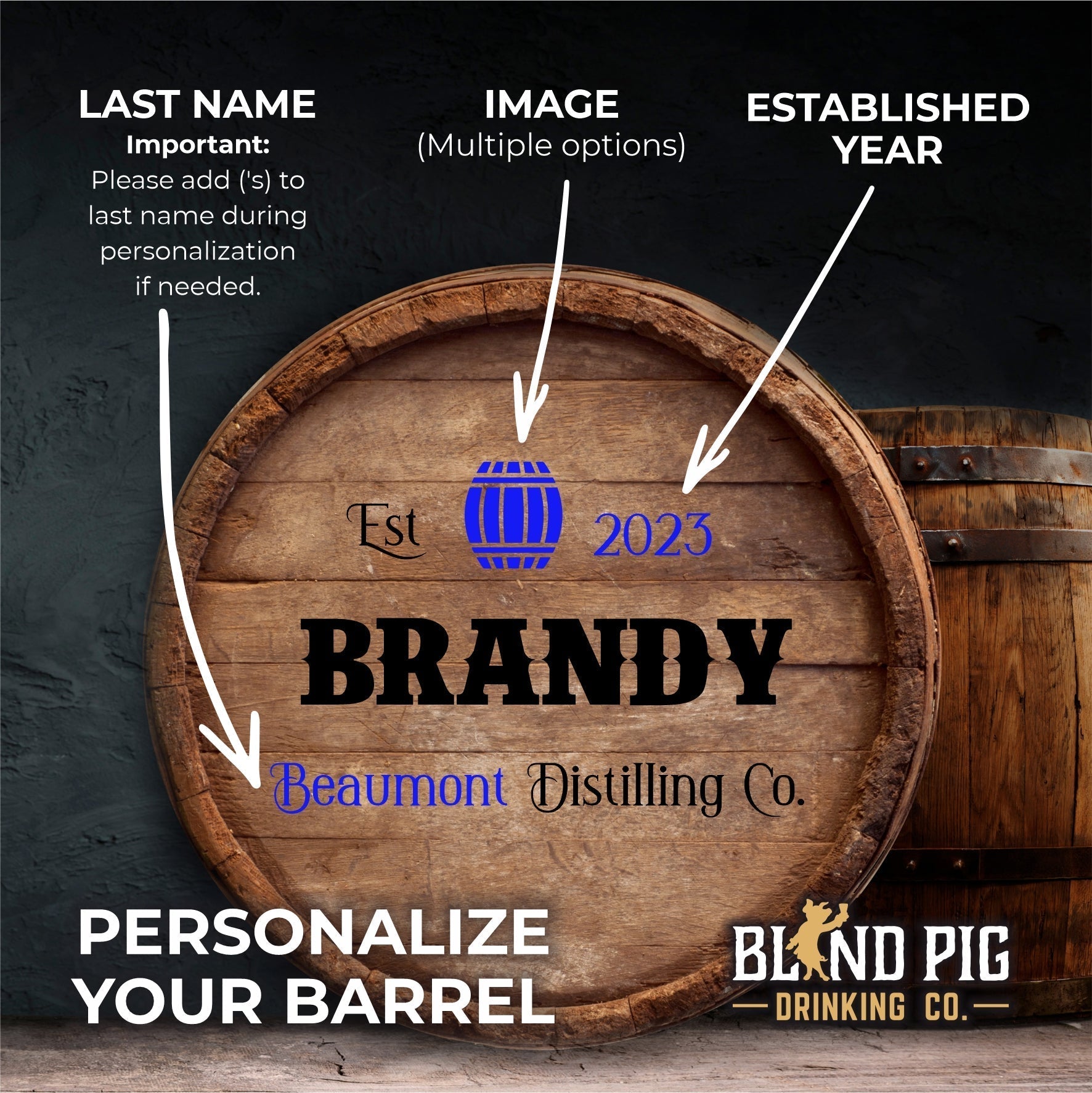 Personalized Smoked Cocktail Kits, Oak Barrels, Smoked Charcuterie Kit ...